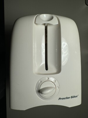 Proctor Silex Durable White 2 Slice Toaster Auto Shut Off Model | eBay