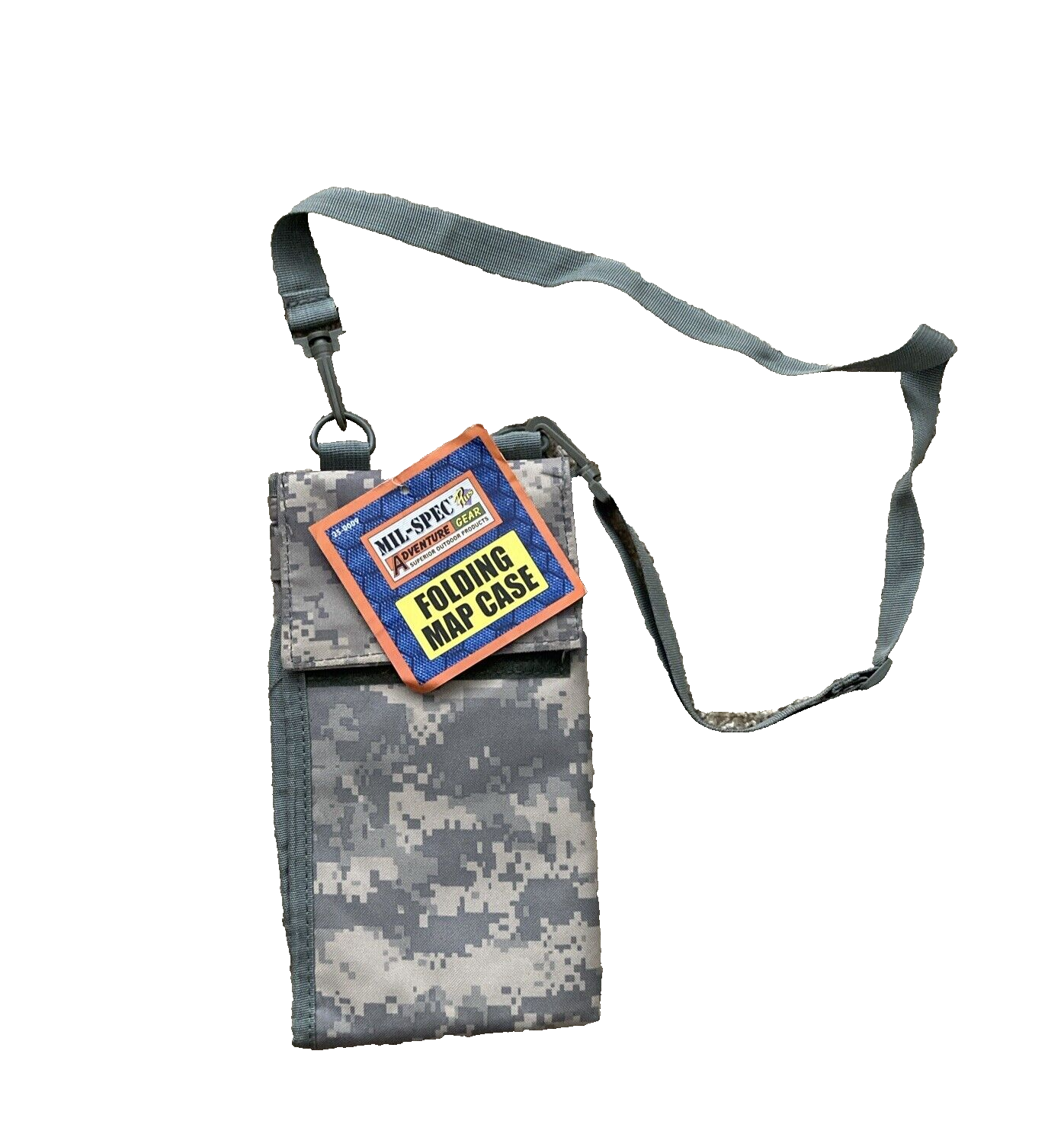 Mil-Spec Plus Adventure Gear FOLDING MAP CASE Digital Camo Military ...
