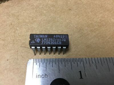 1 PC TI LM124J/883B Op Amp Quad AMP, Bipolar, 14 Pin, Ceramic, DIP | eBay