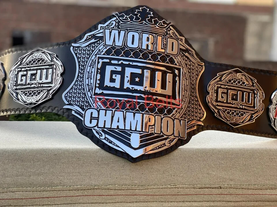 GCW World Championship Title Belt Adult Size 4mm Zinc | eBay