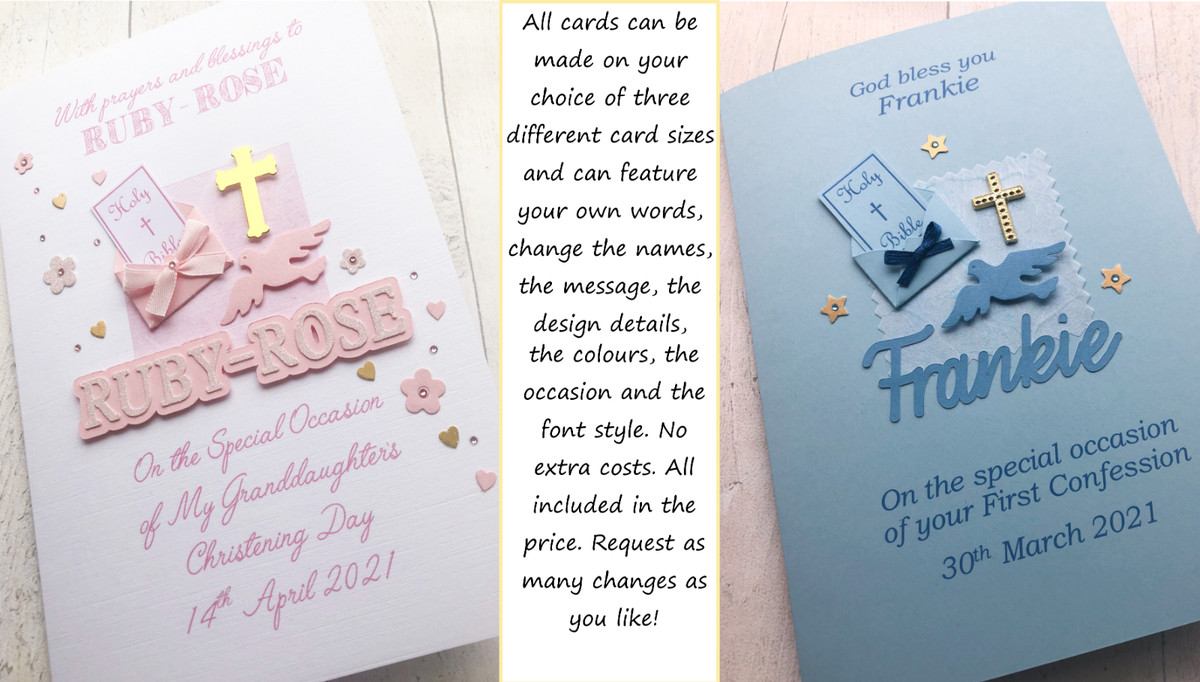 First Reconciliation Card