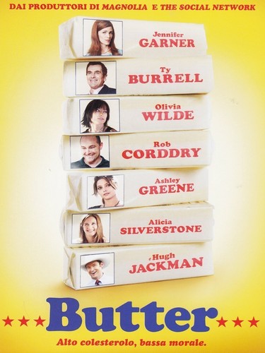 Butter (DVD) Jennifer Garner Ty Burrell Garrett Schenck Kristen Schaal ...