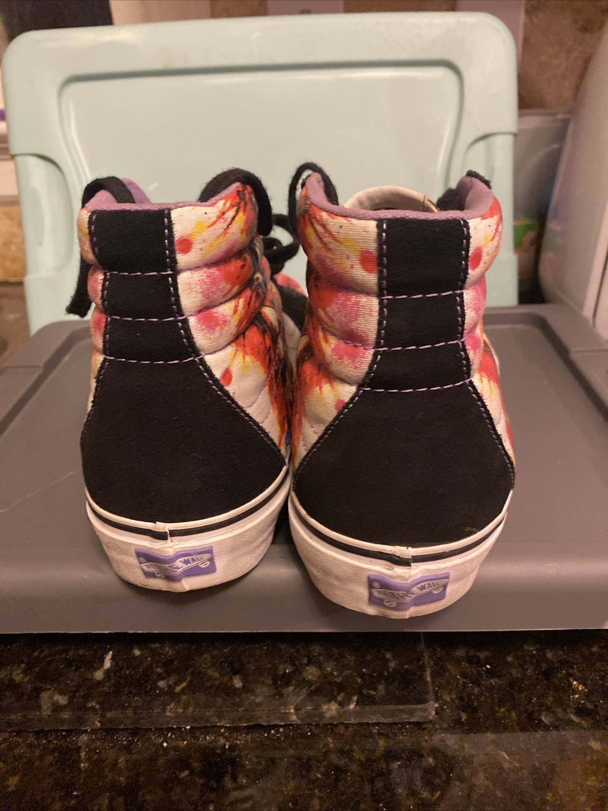 Rare Vans Sk8-Hi Nathan Fletcher man black shoes si… - Gem