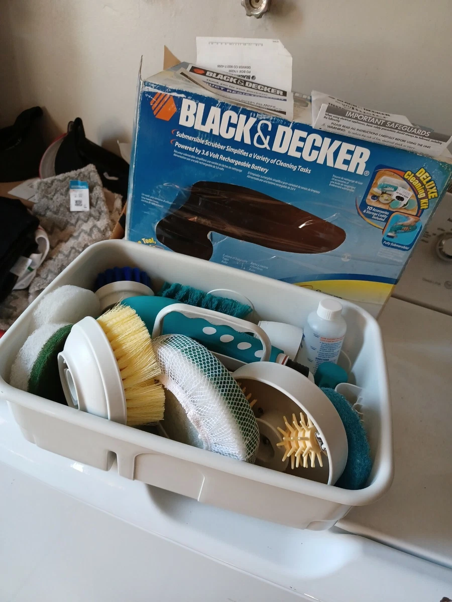 Black And Decker Hand Scrubber