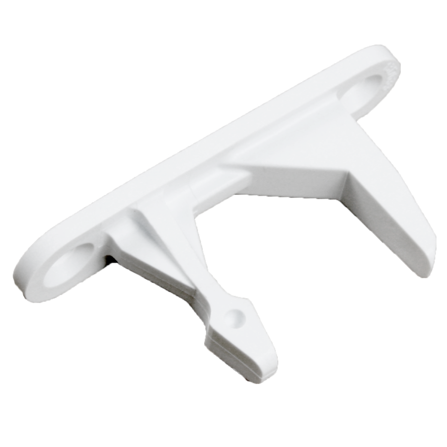 Washer Door Latch Strike (White) for Frigidaire Part 131763302 ...