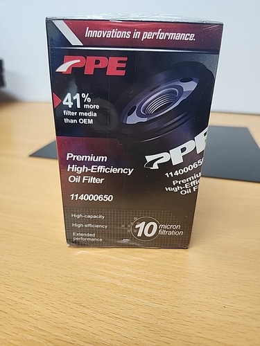 PPE 114000650 Premium High-Effeciency Oil Filter | eBay