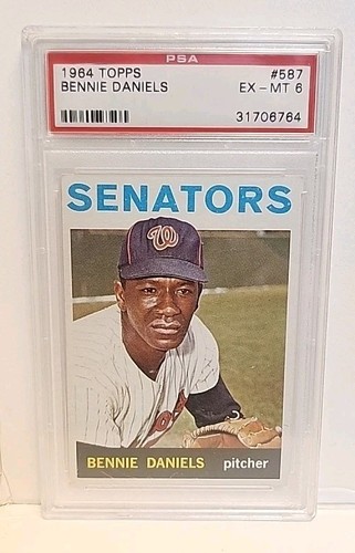 1964 Topps Bennie Daniels High Number Series #587 PSA 6 | eBay