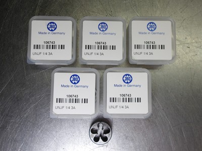 5 NEW! JBO HSSE 1/4-28 UNJF-3A Die Gage 106743 | eBay
