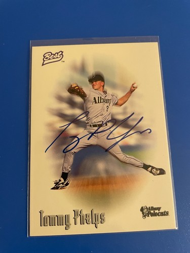 1996 Best Autograph #NNO Tommy Phelps Albany Polecats {24C3} | eBay
