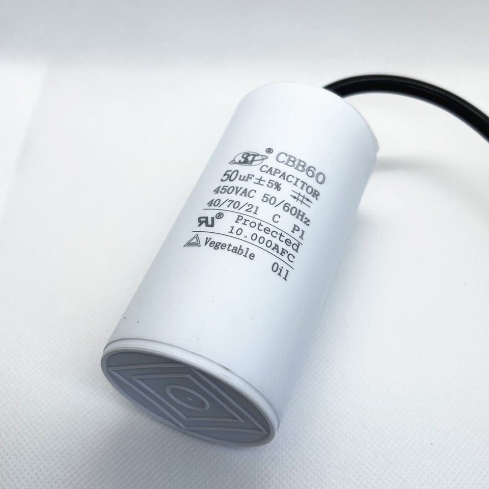 450v 30UF 30MFD 30uF CBB60 START RUN MOTOR CAPACITOR (WIRE) 450VAC 30 ...