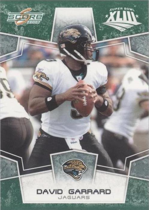 2008 Score - David Garrard #138 Green for sale online | eBay