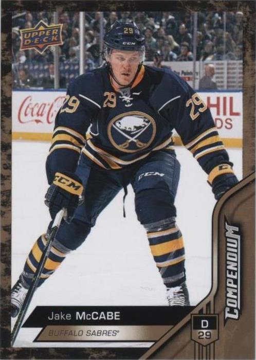 2016-17 Upper Deck Compendium - Jake McCabe #34 Gold for sale online | eBay