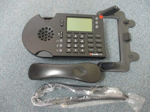 Shoretel Shorephone IP 230 Black VOIP Display Telephone W/ Handset ...