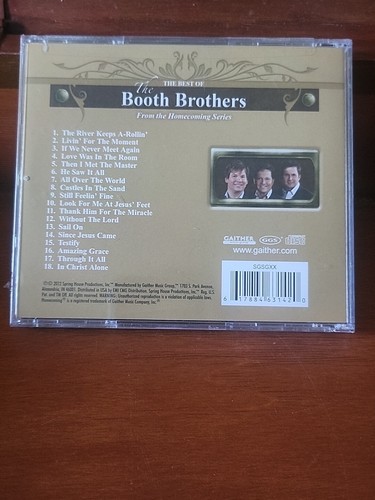 Best of the Booth Brothers by Booth Brothers (CD, 2014) for sale online ...