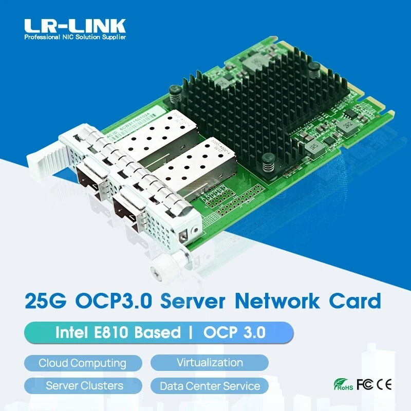 LR-LINK 3007PF OCP Quad-port Mezzanine 10Gb Network Card, 57% OFF