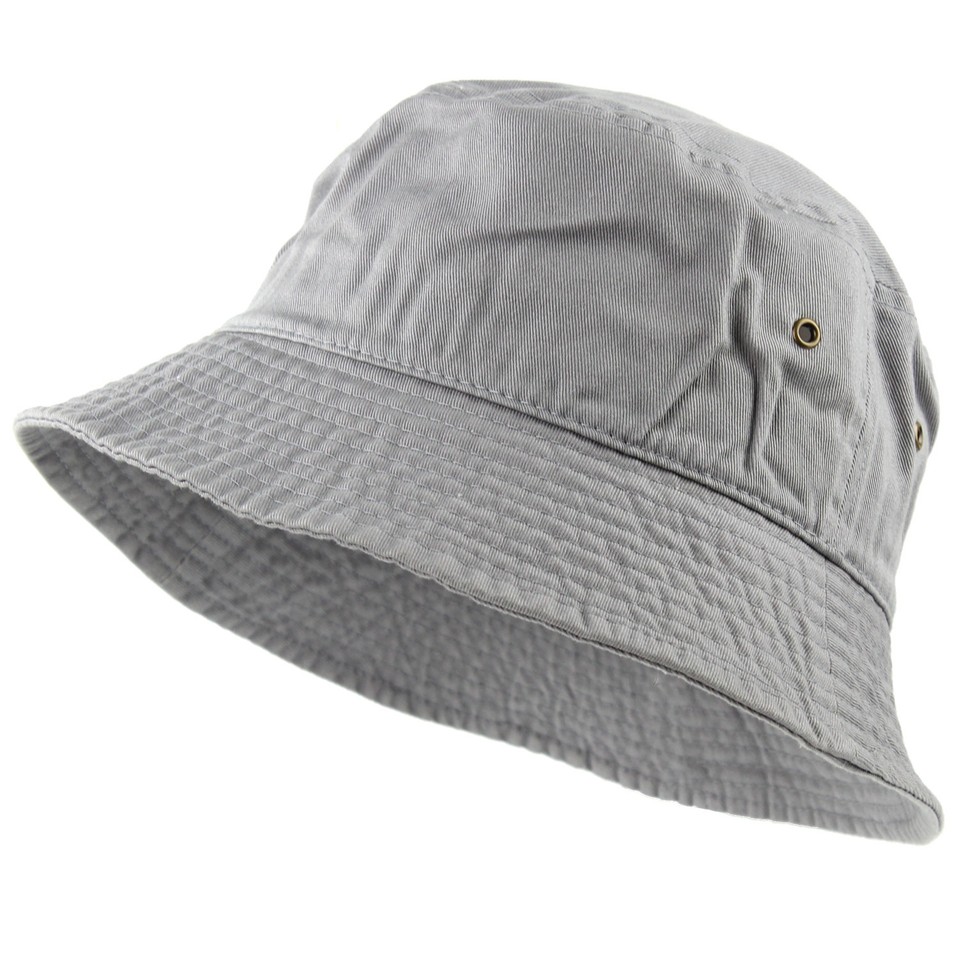 Bucket Hat Cap Fishing Boonie Brim Visor Sun Safari Summer Unisex 100% ...