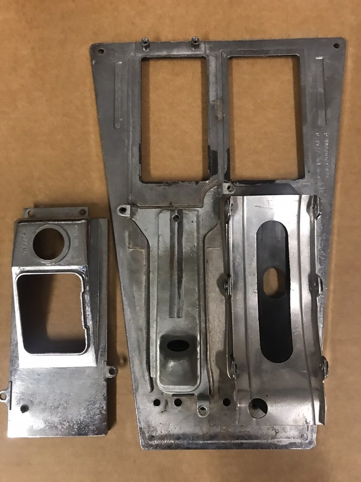 70 71 C3 Corvette Automatic Shift Console Plate Shifter OEM A/C ...