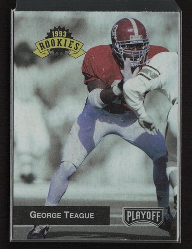 1993 Playoff #313 George Teague Green Bay Packers Rookie | eBay