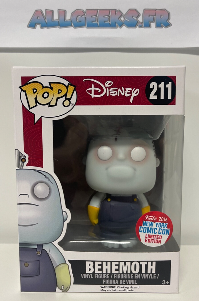 Funko Pop 211 - Edition Limitée Disney - Behemoth - NEW YORK COMIC CON ...