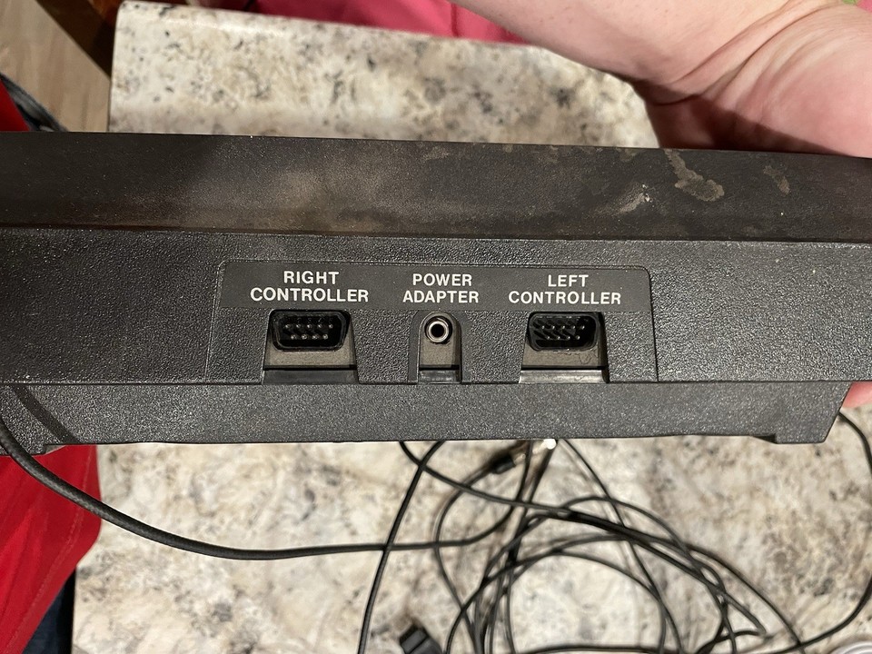 Atari Rare (Heavy sixer) Version 1977 CX-2600 Console And Power Adapter ...