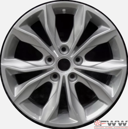 Chevrolet Malibu Wheel 2019 2020 17" Factory OEM Silver 23389657 | eBay