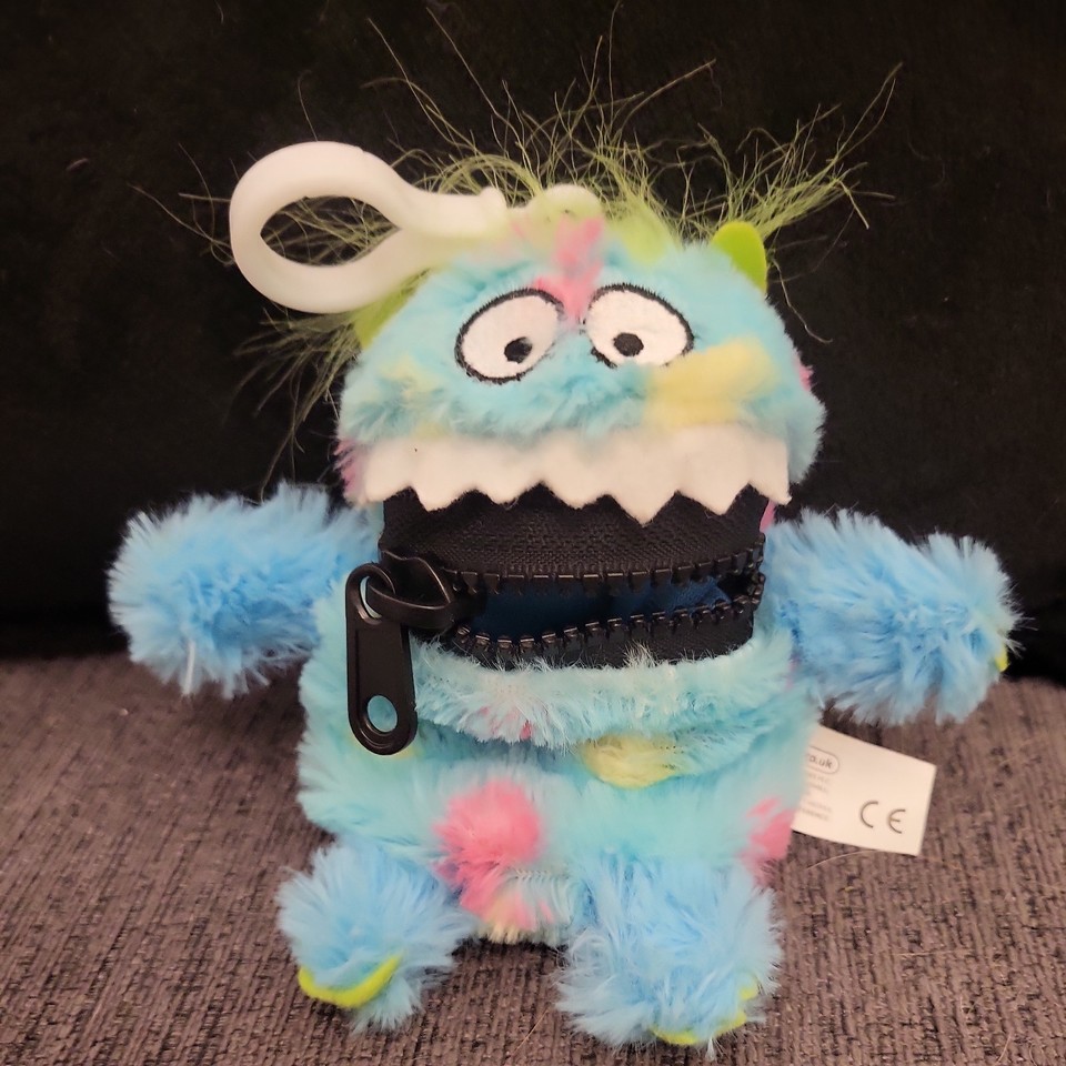 Worry Monster Mini - Monster Figure With Clip by the works | eBay UK