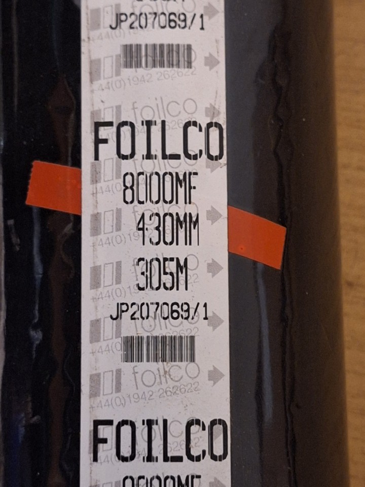 Foilco Hot Stamping Foil Alchemist Gold Metallic 6006 DG 430mm Wide x ...