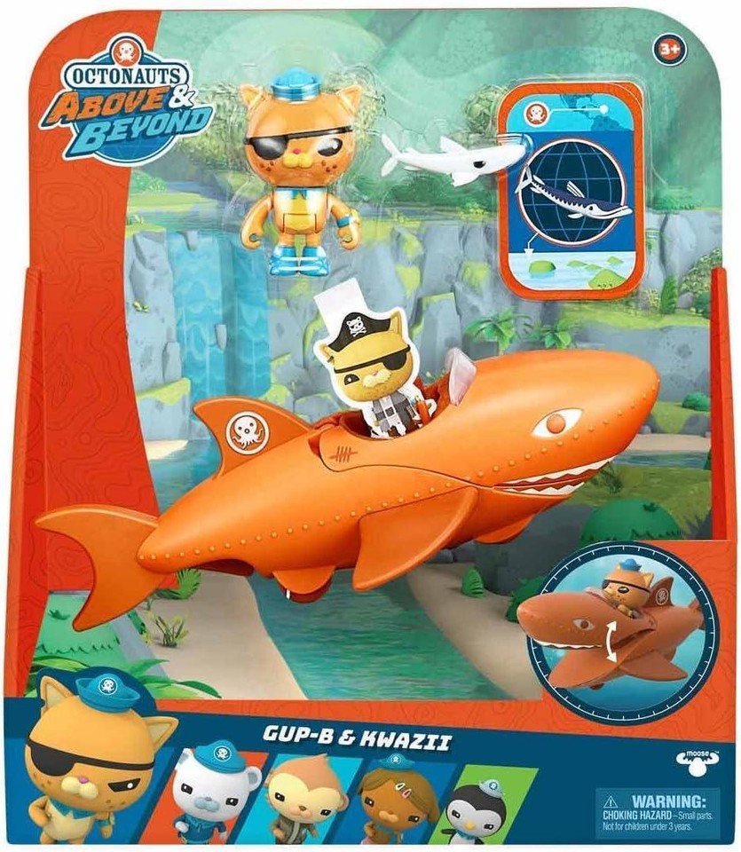 OCTONAUTS Kwazii & Gup B Adventure Pack Chomping Action Playset | eBay