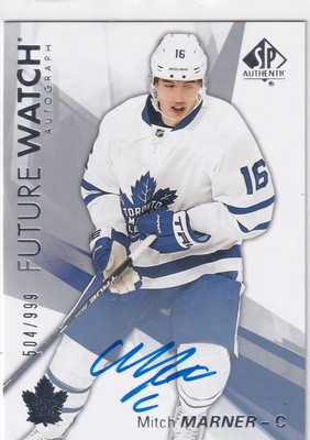 2016-17 SP AUTHENTIC MITCH MARNER FUTURE WATCH AUTOGRAPH /999 | eBay