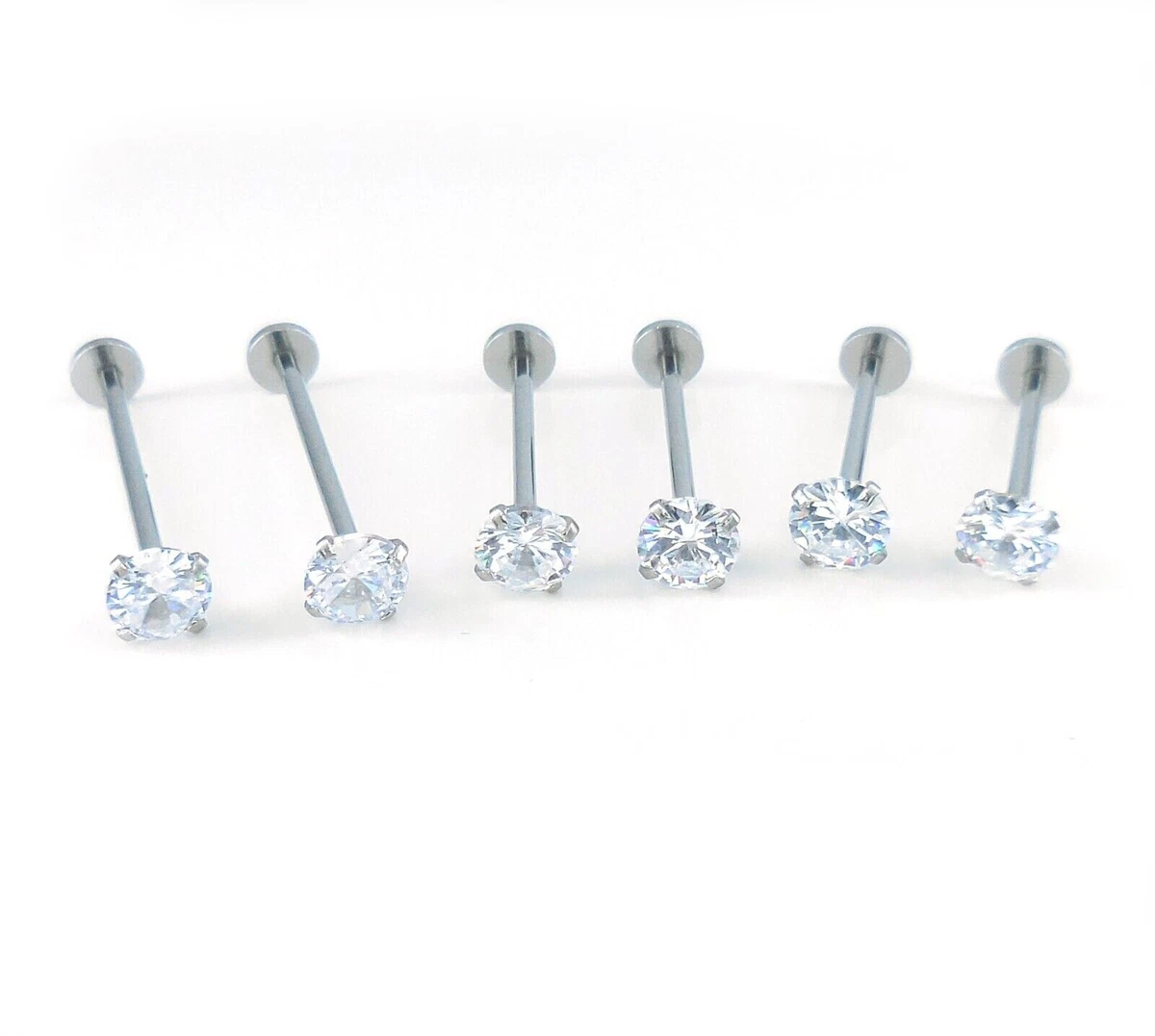 Clear Dimple Piercing Jewelry