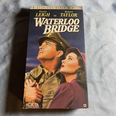 Waterloo Bridge VHS MGM 1940 In Glorious B & W 1992 Vivian Leigh ...