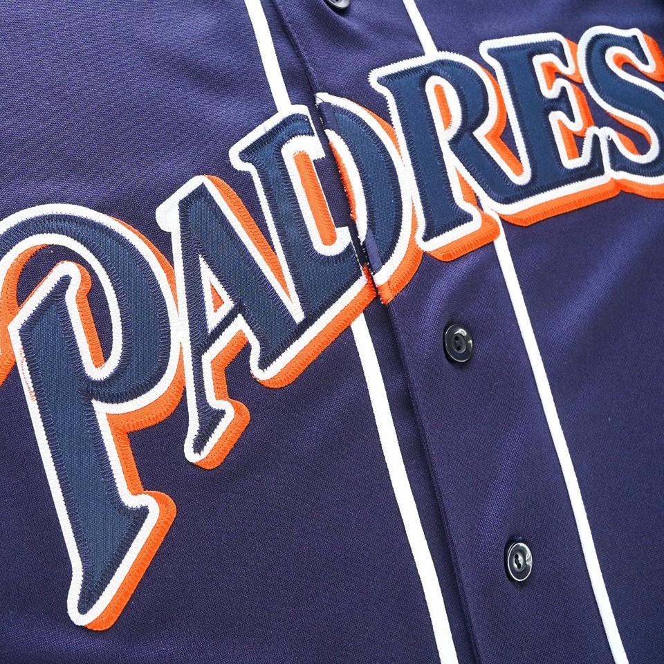 Fernando Tatis Jr. 1998 San Diego Padres Alt Navy Blue Throwback Men's ...