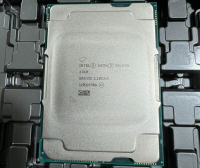 Intel Xeon Silver 4310 LGA-4189 2S CPU Processor 2.10-3.30GHz 12-Core ...
