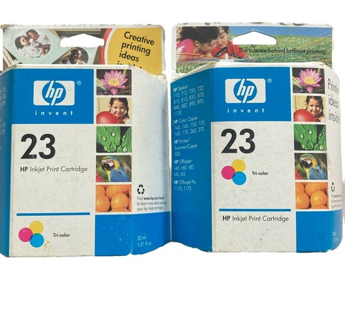 Hp Inkjet Print Cartridge 23 Tri Color Product Code C1823D | eBay