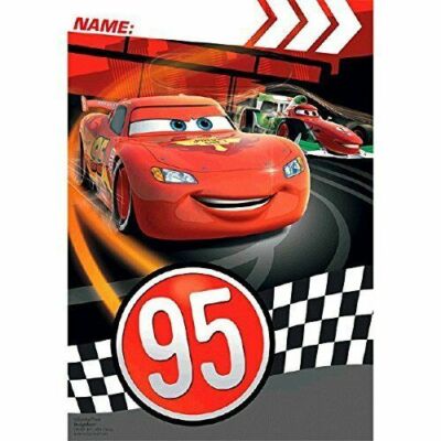 Disney Pixar Cars Birthday Party Treat Bags, 8 Ct Goody Loot Favor ...