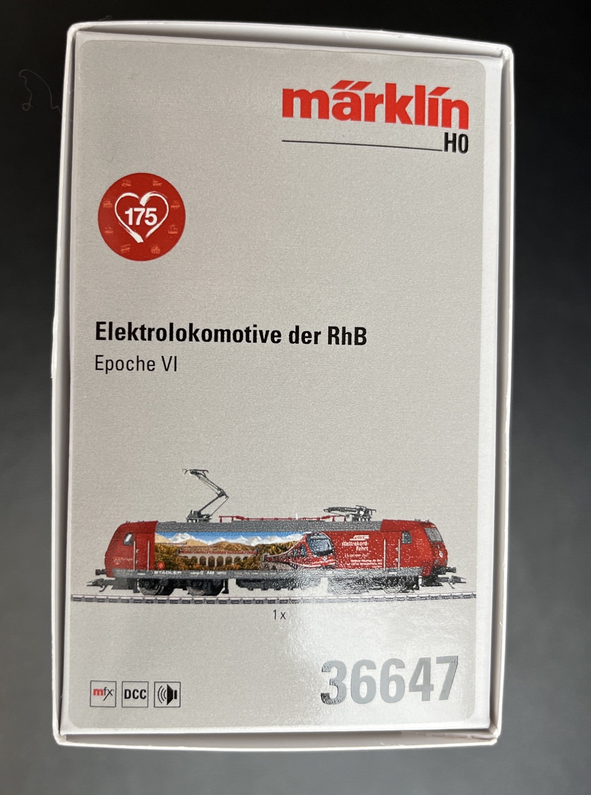 Märklin H0 36647 E-Lok Elektrolok Ge 4/4 III 64 der RhB Digital Sound ...