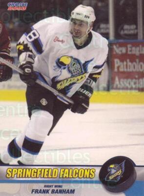 2002-03 Springfield Falcons #4 Frank Banham | eBay