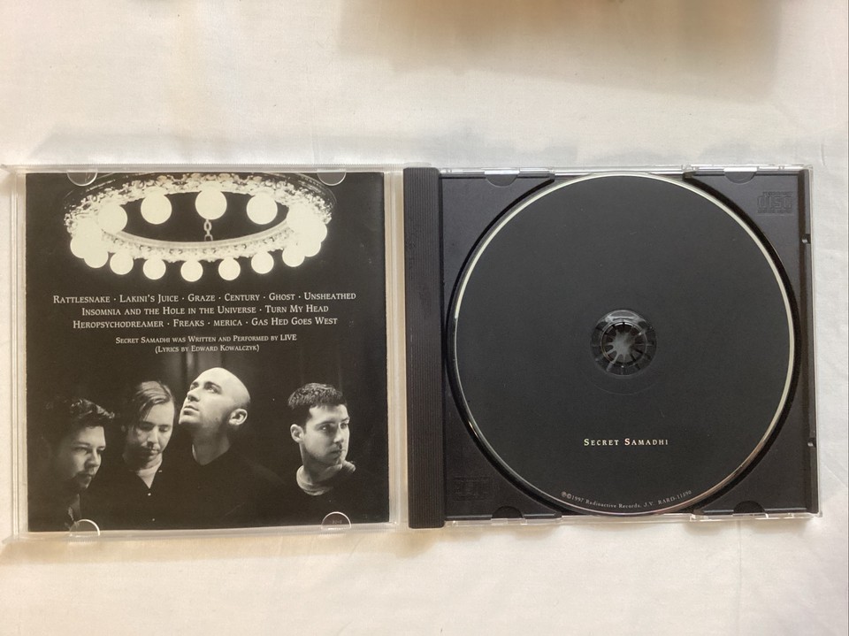 Secret Samadhi by Live (CD, Feb-1997 Radioactive) 8811159023| eBay