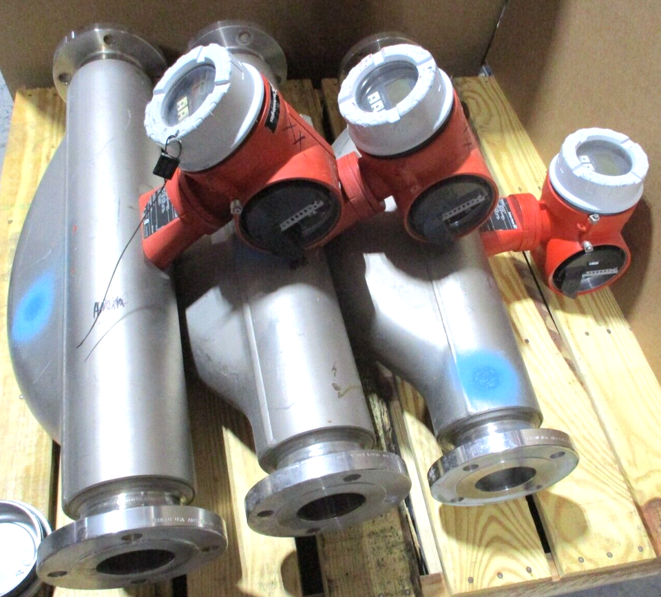 ENDRESS HAUSER , 3" 150 SST PROMASS F , 83F80 , DISPLAY DARK-STILL READ ...