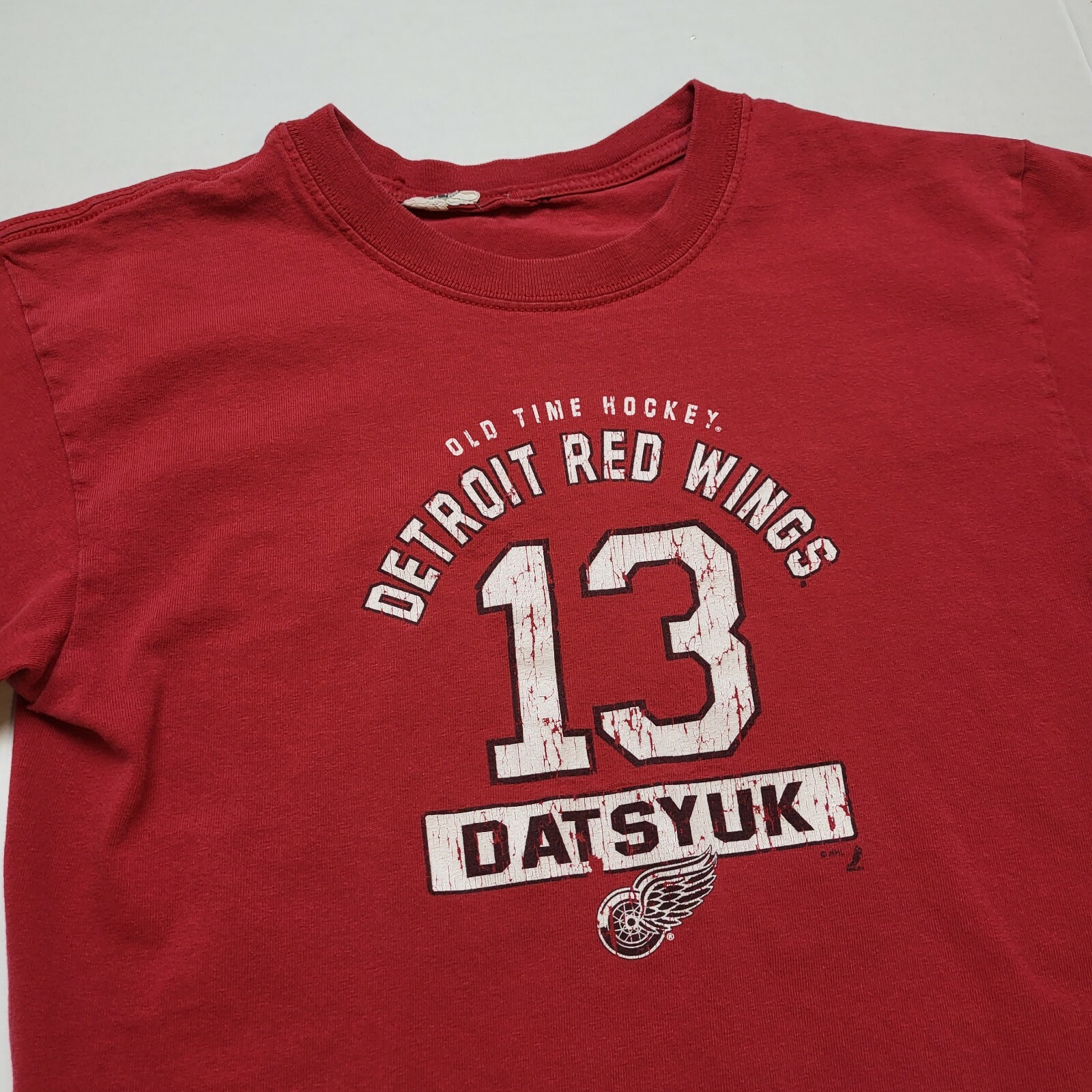NHL Detroit Red Wings Datsyuk T-Shirt Mens S Old Time Hockey #64 | eBay
