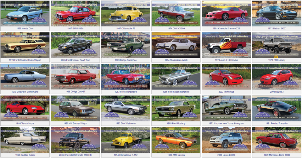 RockAuto Rock Auto Magnet Collector Series Fridge Magnets 💸Updated 04 ...