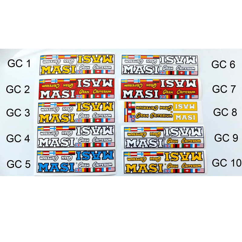 Masi GC decals USA or Italy choices for Campagnolo | eBay