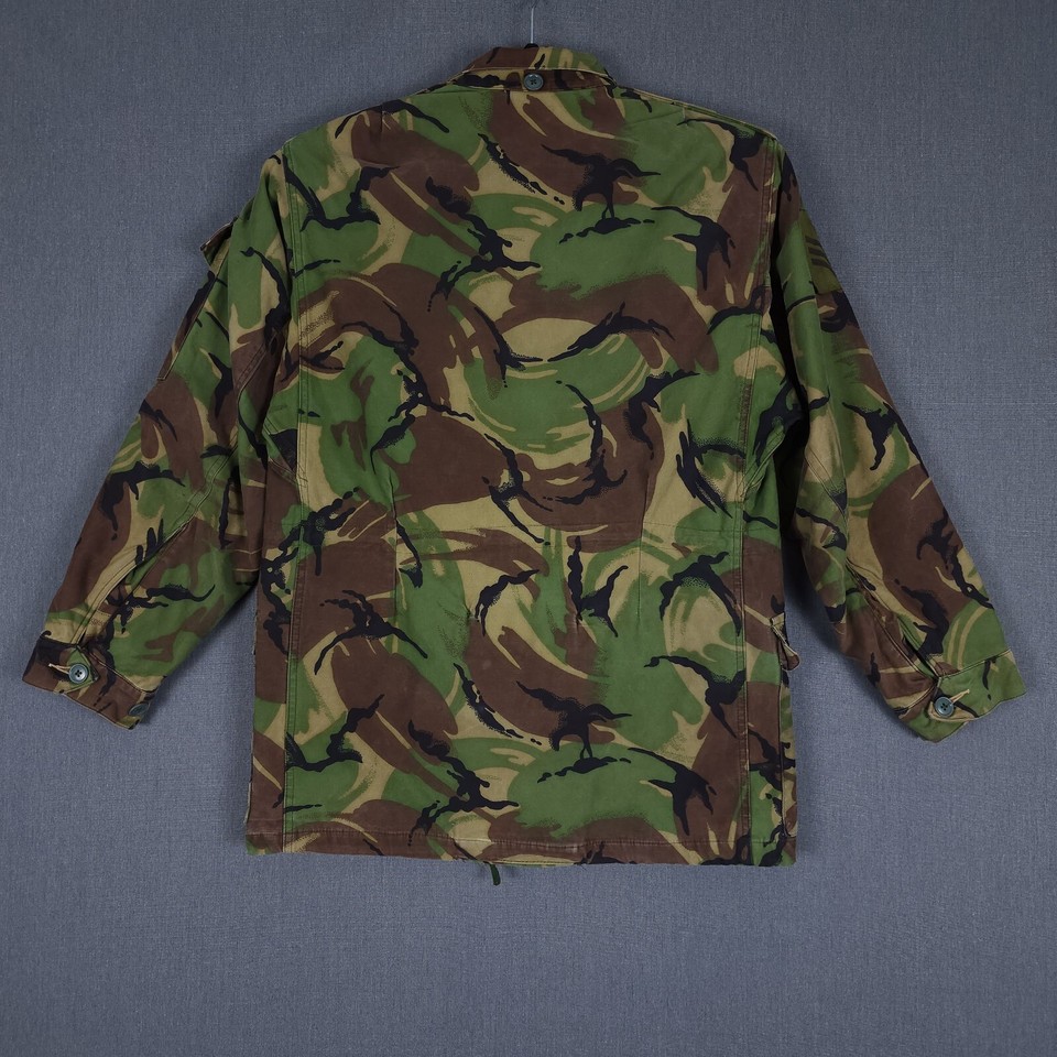British Military Smock Combat Mens Size 4 DPM Camo Cookson Clegg NATO ...