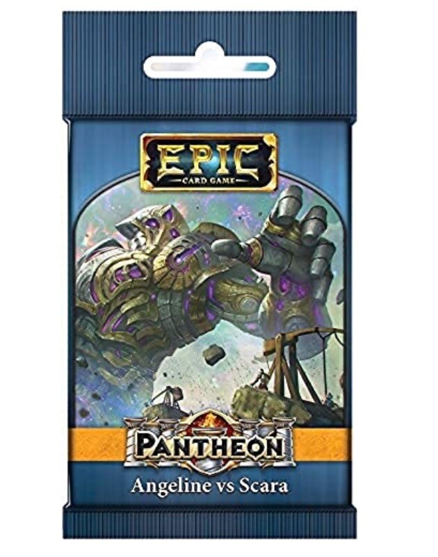 Epic Card Game Pantheon Angeline Vs Scara Expansion Pack Set Of 12 ...