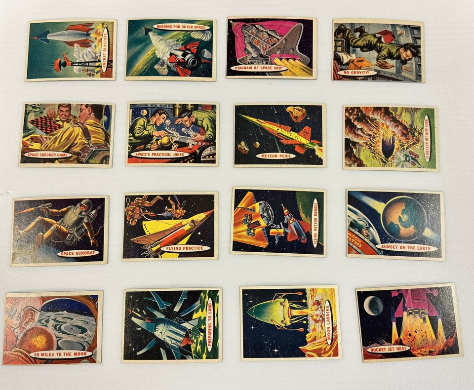 1957 Topps Space Cards Complete Set EX.-NM. Very Gradable Cards | eBay