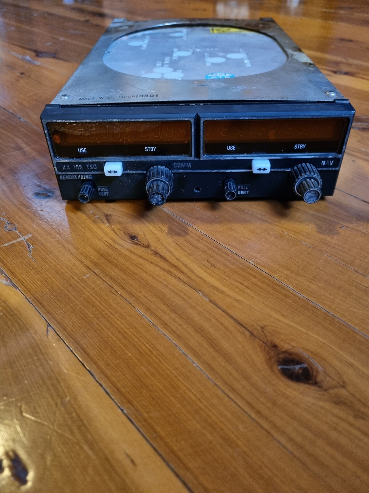 Bendix King KX155 Nav/Com W/Glideslope 14V (PN 069-1024-42) *AS REMOVED ...