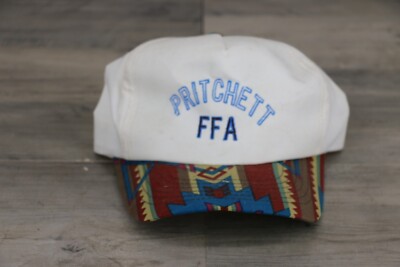 Youngan Vintage FFA Navajo Aztec Canvas Snapback Hat Cap White Multi ...