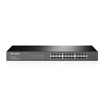 Tp-Link TL-SG1024 24-Port Gigabit Rackmount Network Switch 10/100 ...