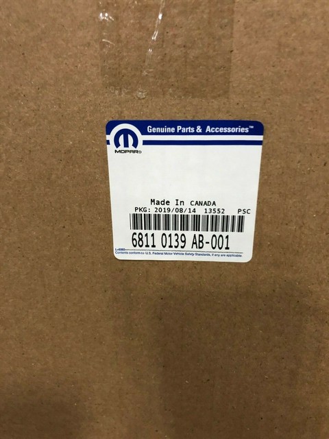 Genuine Mopar Radiator Grille 68043388AC for sale online | eBay