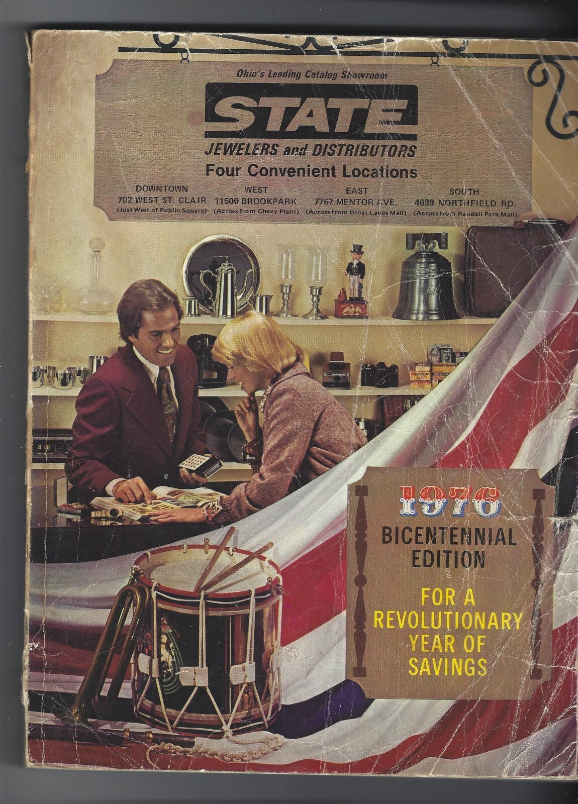 STATE JEWELERS AND DISTRIBUTERS of OHIO Catalog 1976 Bicentennial ...
